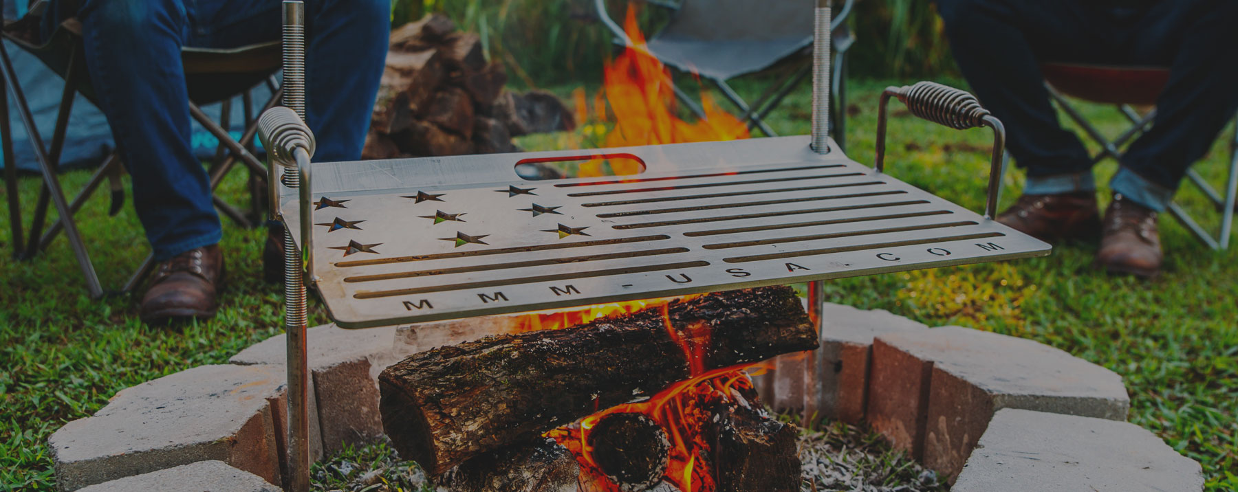 Made in America Camping Grill | We Can't Wait to Provide Quality